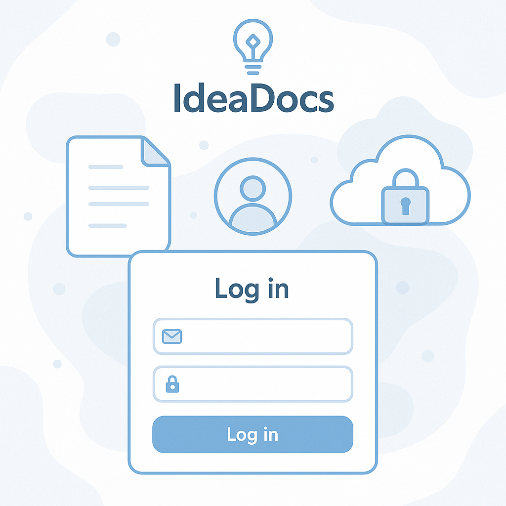 Login | İdeaDocs - Bootstrap Admin Template
